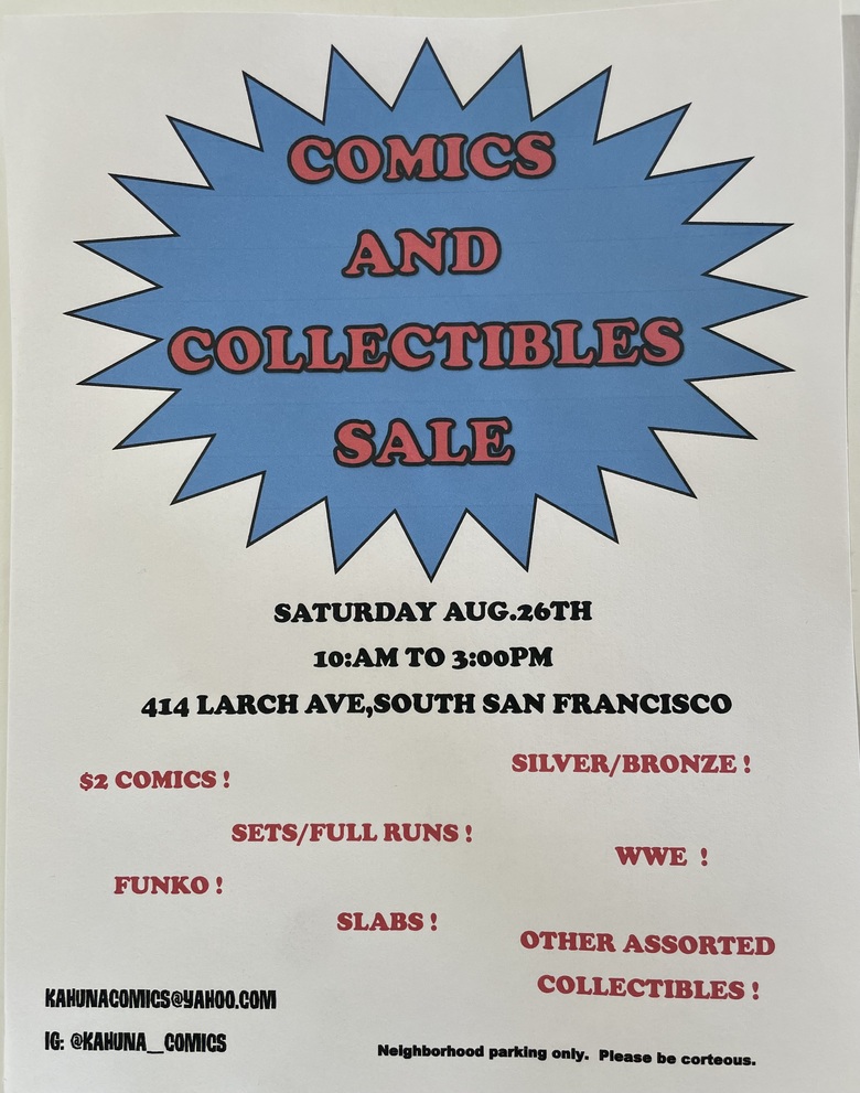 Garage comic sale | CBCS Comics | Page 1