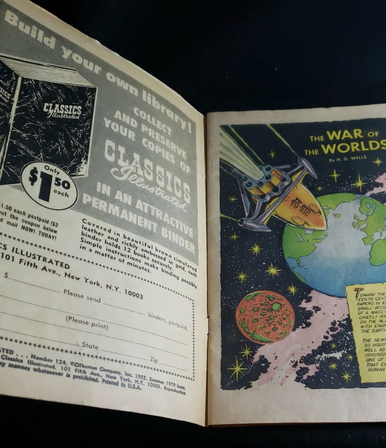 Classics Illustrated books | CBCS Comics | Page 1