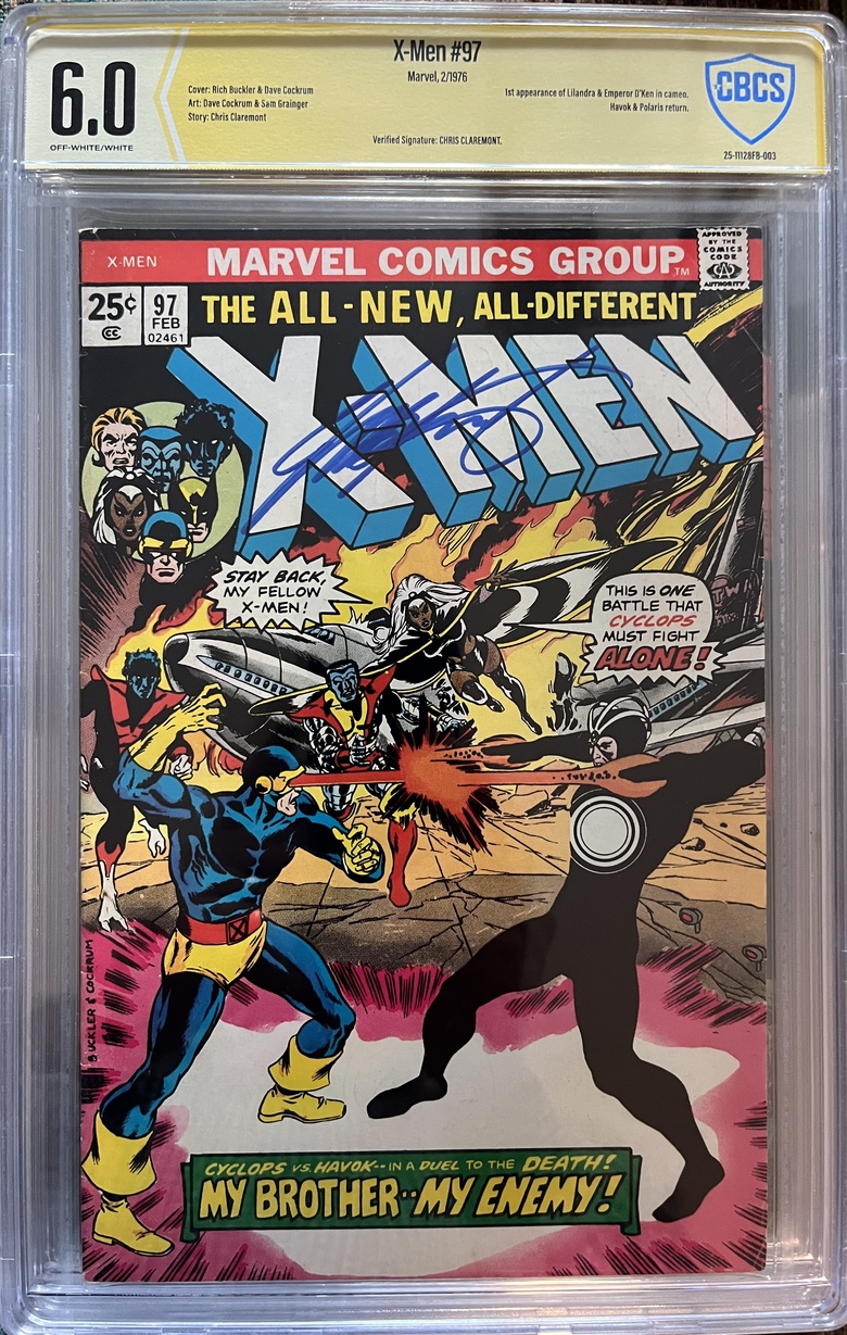 Verified signature mail call | CBCS Comics | Page 1